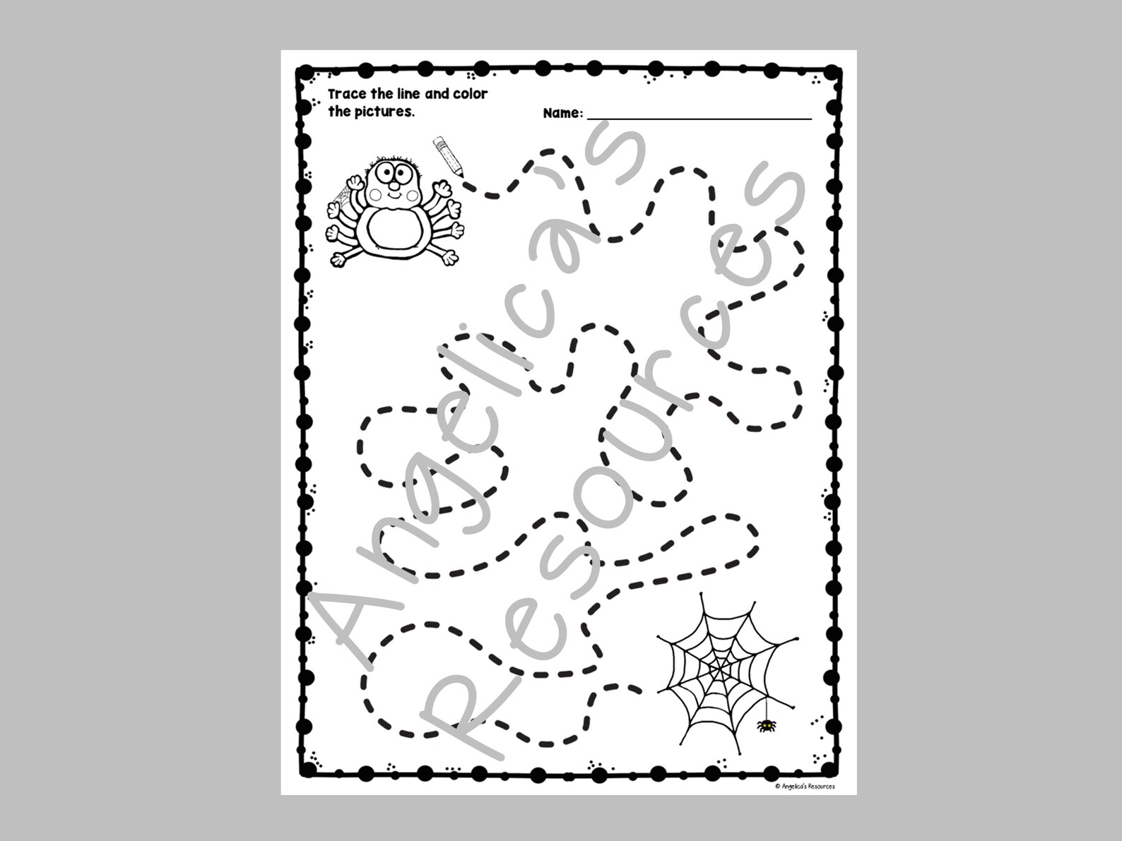 Halloween Activities | Kindergarten Morning Work Tracing Lines ...