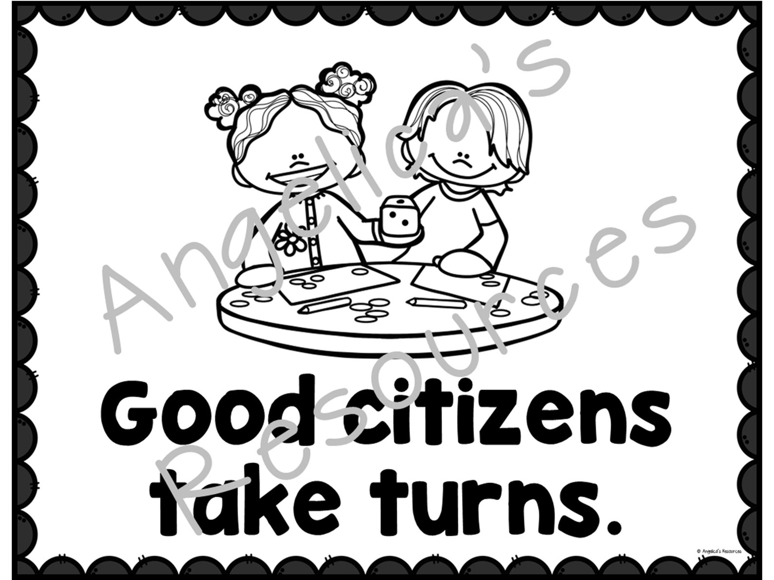 Good Citizenship Activities | Being a Good Citizen at School Posters ...