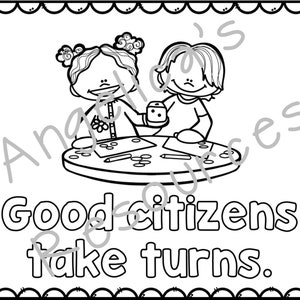 Good Citizenship Activities | Being a Good Citizen at School Posters ...