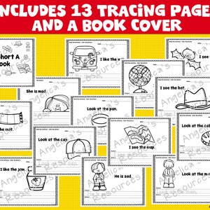 Short A CVC Words | Coloring Pages Printable | Sight Word Practice ...