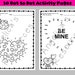 Valentine's Day Activities Dot to Dot Coloring Pages | Connect the Dots ...