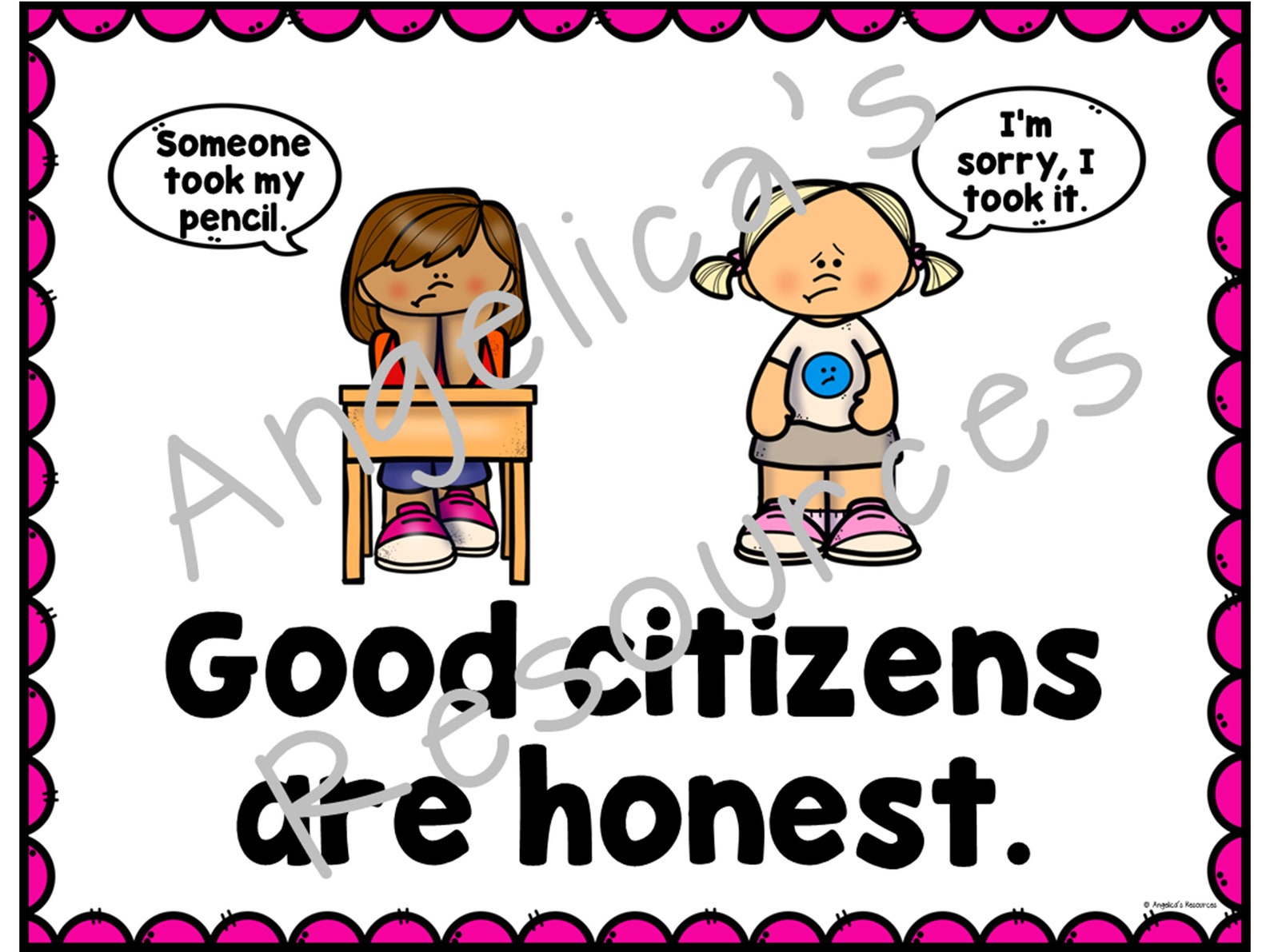 Good Citizenship Activities | Being a Good Citizen at School Posters ...