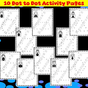2D Shapes Connect the Dots Math Worksheets Dot to Dot Coloring Pages ...