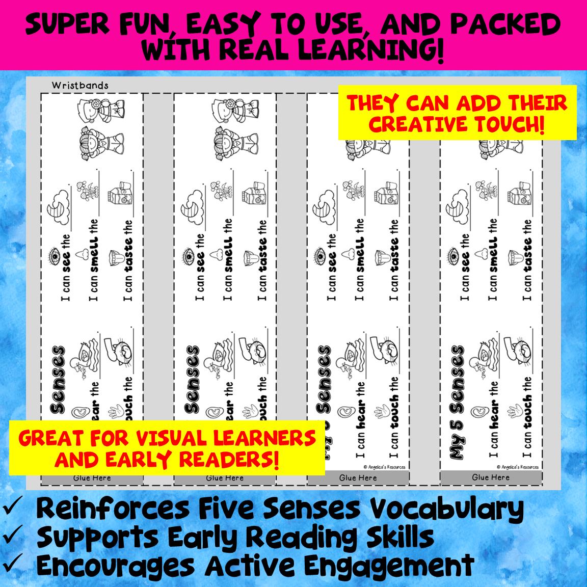 5 Senses Craft | Five Senses Crowns and Wristbands | My Five Senses ...