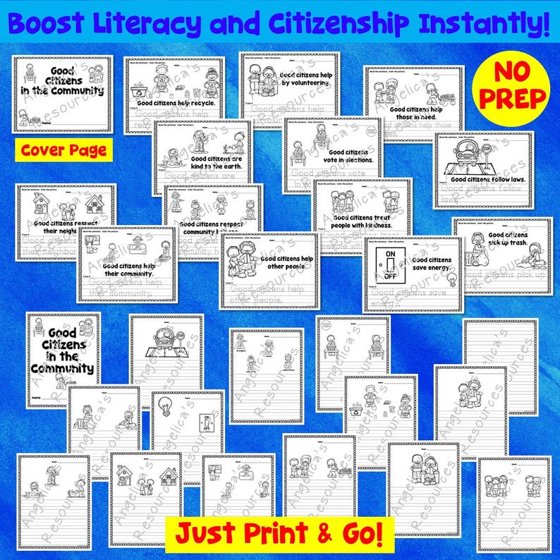 Good Citizenship | Being a Good Citizen in the Community Sight Word ...