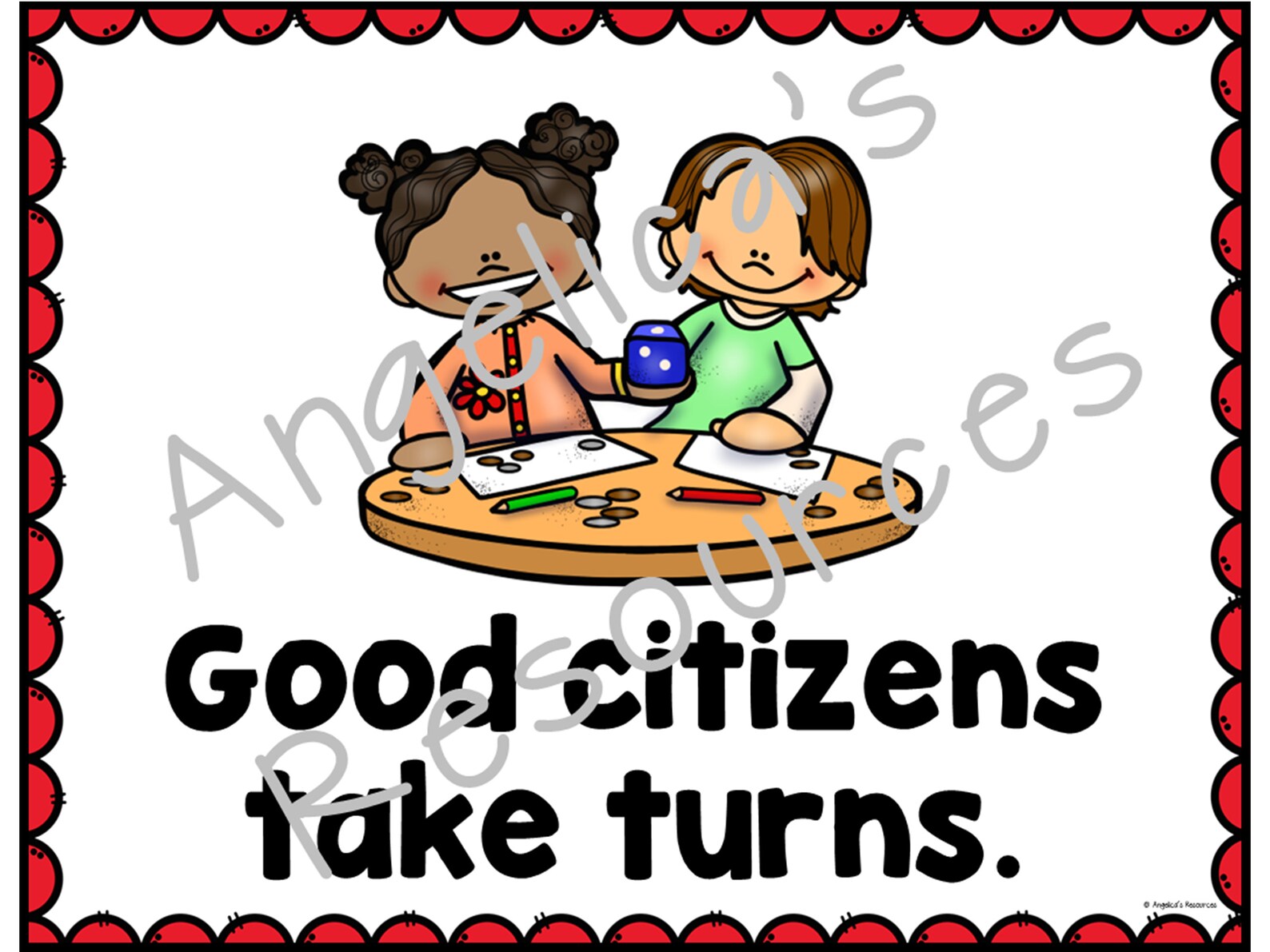 Good Citizenship Activities | Being a Good Citizen at School Posters ...