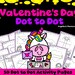 Valentine's Day Activities Dot to Dot Coloring Pages | Connect the Dots ...