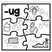 Word Families Fun Phonics Game Rhyming Endings Puzzles Coloring Pages ...