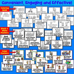 Good Citizenship Activities | Being a Good Citizen at School Posters ...