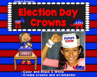 Veterans Day Craft | Crowns and Wristbands | Veterans Day Printable ...