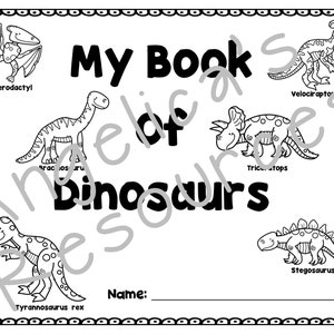 Dinosaur Coloring Pages Printables | Dinosaur Names |sight Word ...