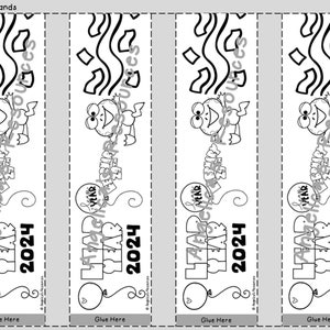 Leap Year 2024 Activities Crowns and Wristbands Leap Day Kids Hat Craft ...