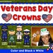Veterans Day Craft | Crowns and Wristbands | Veterans Day Printable ...