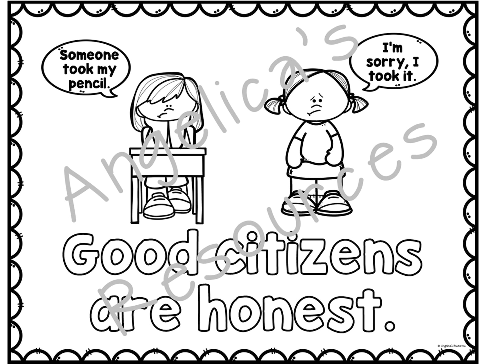 Good Citizenship Activities | Being a Good Citizen at School Posters ...