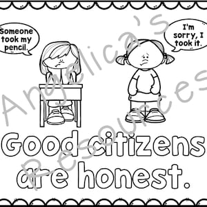 Good Citizenship Activities | Being a Good Citizen at School Posters ...