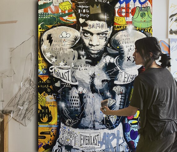 Basquiat Graffiti Samo