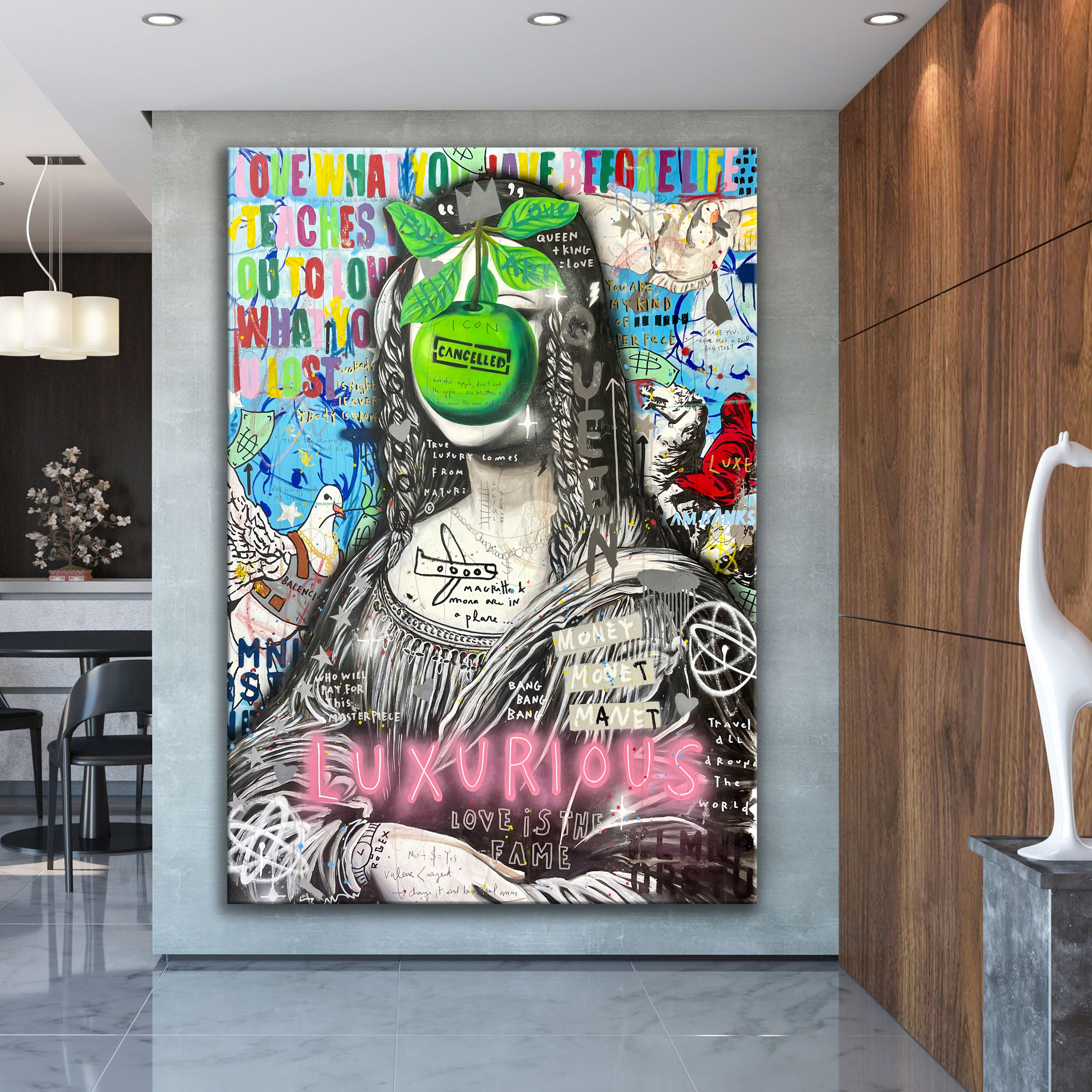 Pop Star Icon Paintings