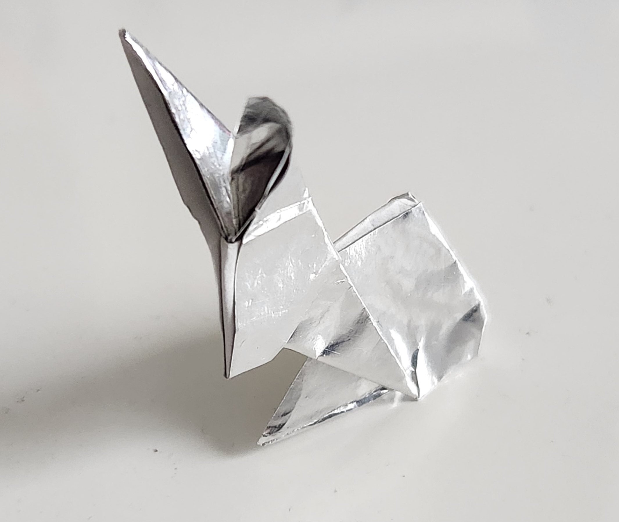 Set of 5 Adorable Small Origami Rabbits, Paper Rabbit Origami Animals ...