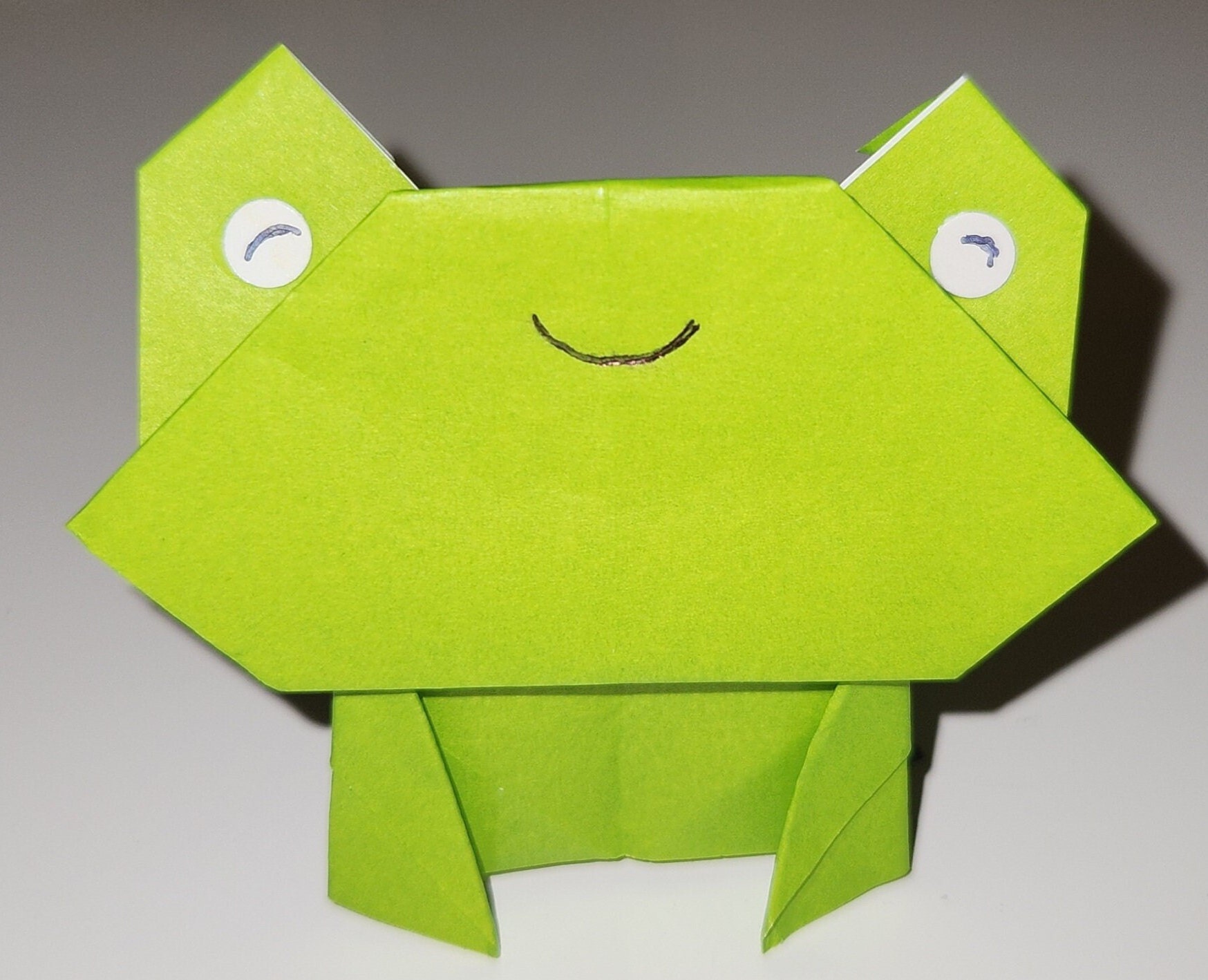 Cute Origami Frogs, Paper Frogs, Origami Animals, Hand Folded Art ...