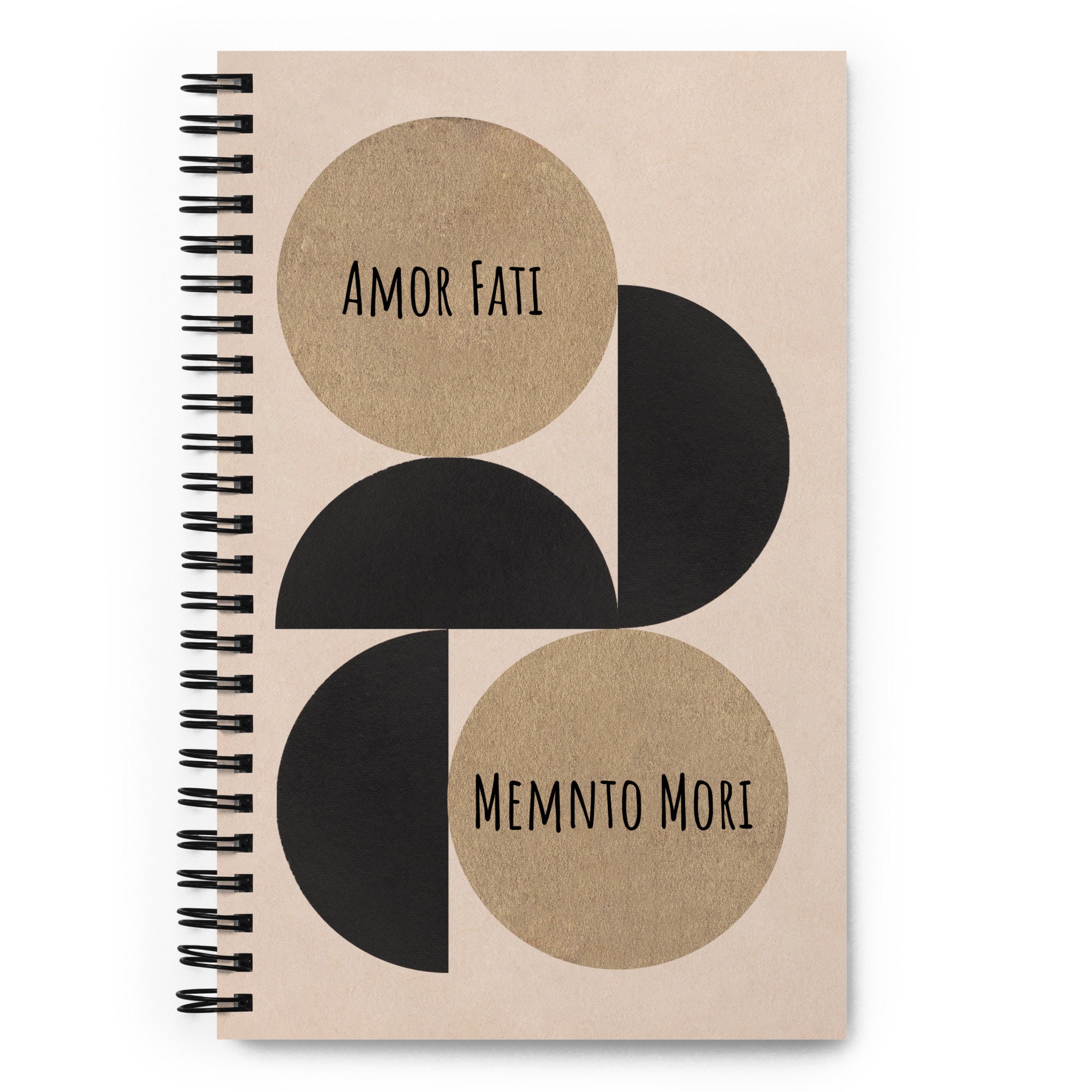 Stoic Notebook - Amor Fati Memento Mori, Stoic Gift, Stoicism Gift ...