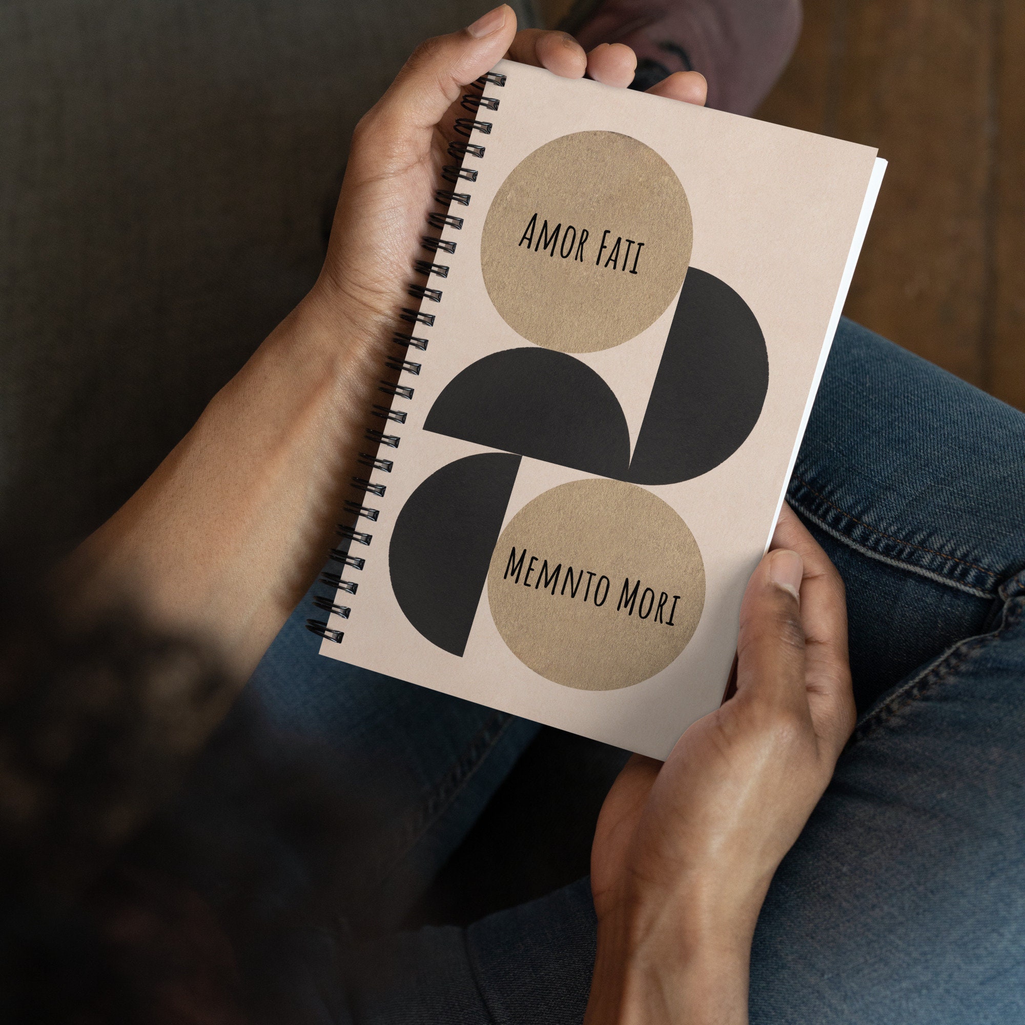 Stoic Notebook - Amor Fati Memento Mori, Stoic Gift, Stoicism Gift ...