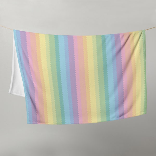 Pastel Blanket - Etsy