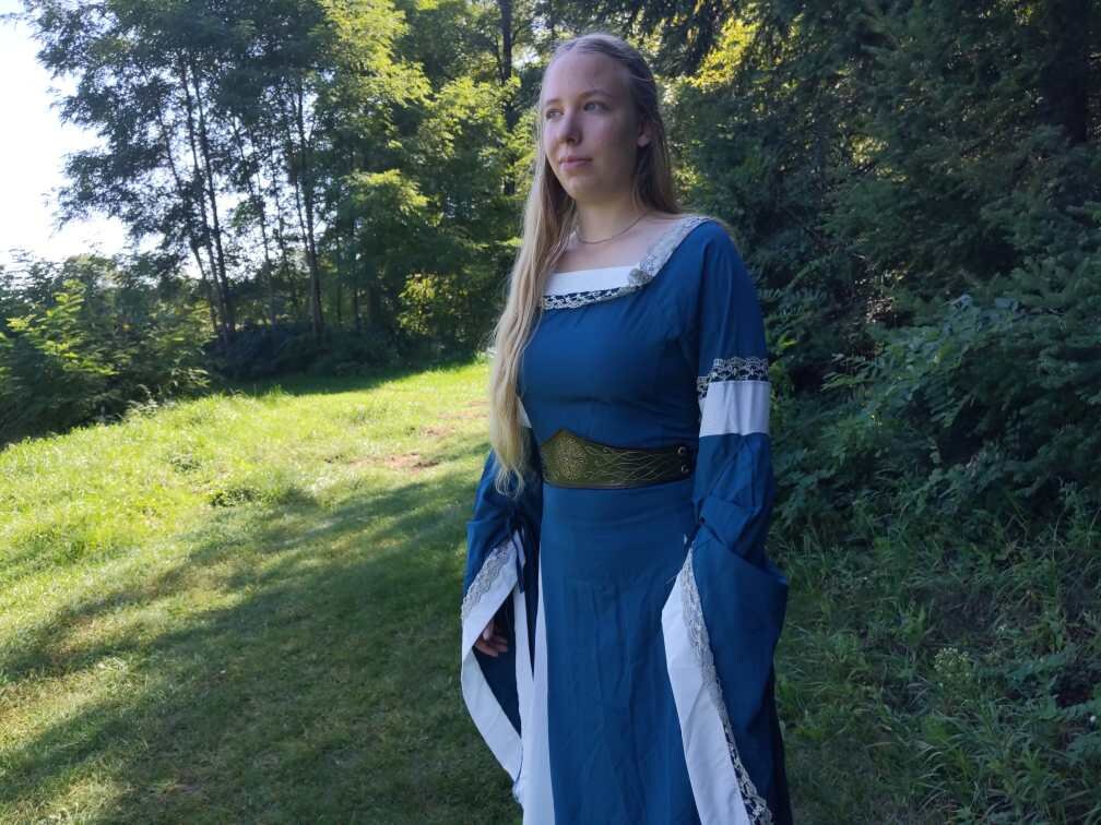 Elven Leather Corset, Custom Made Leather Waist Clincher, Elvish Belt ...