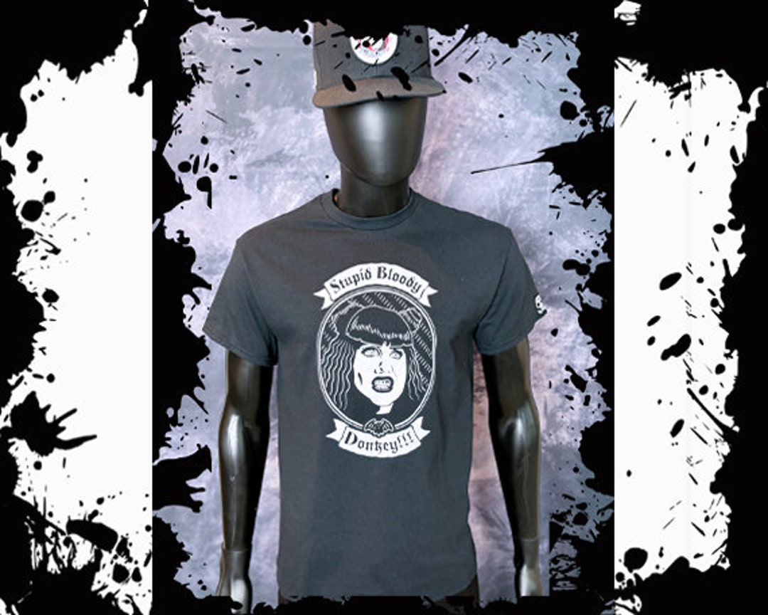 What We Do in the Shadows Nadja Stupid Bloody Donkey Black Screen Print ...