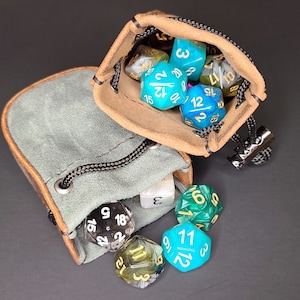 Leather Dice Pouch Pattern - Etsy