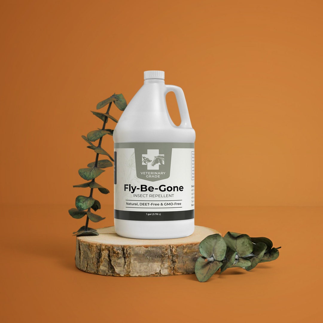 Insect Spray for Animals ALL NATURAL Horses, Dogs, Livestock Fly-be ...