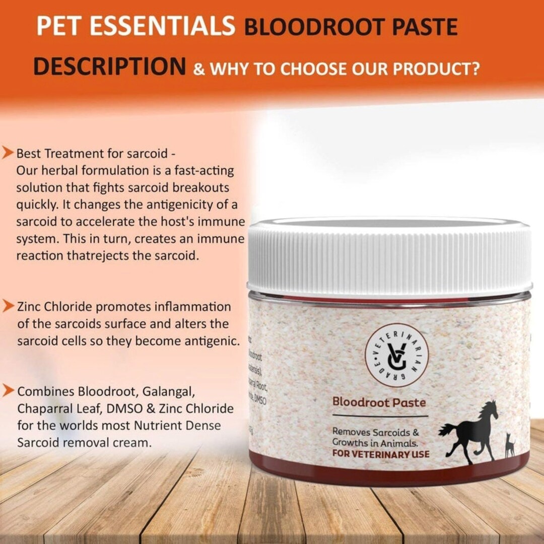 Sarcoid-paste for Equine Sarcoids in Horses & Livestock 2oz - Etsy Sarcoid-paste for Equine Sarcoids in Horses & Livestock 2oz - Etsy