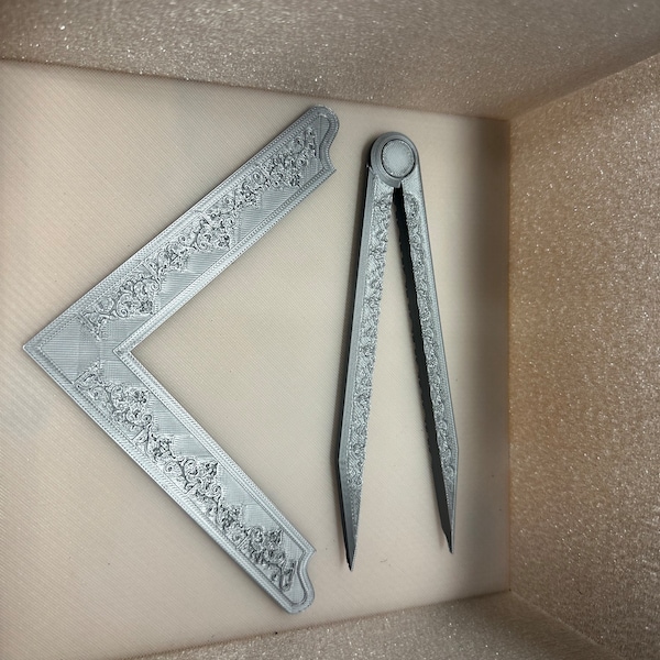 Compass and Square - Etsy