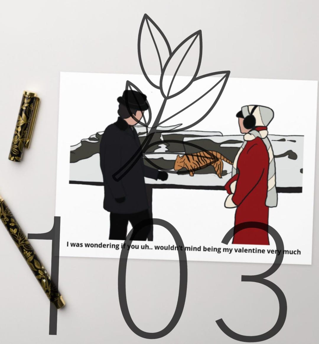 Rocky and Adrian Valentines Day Card - Etsy