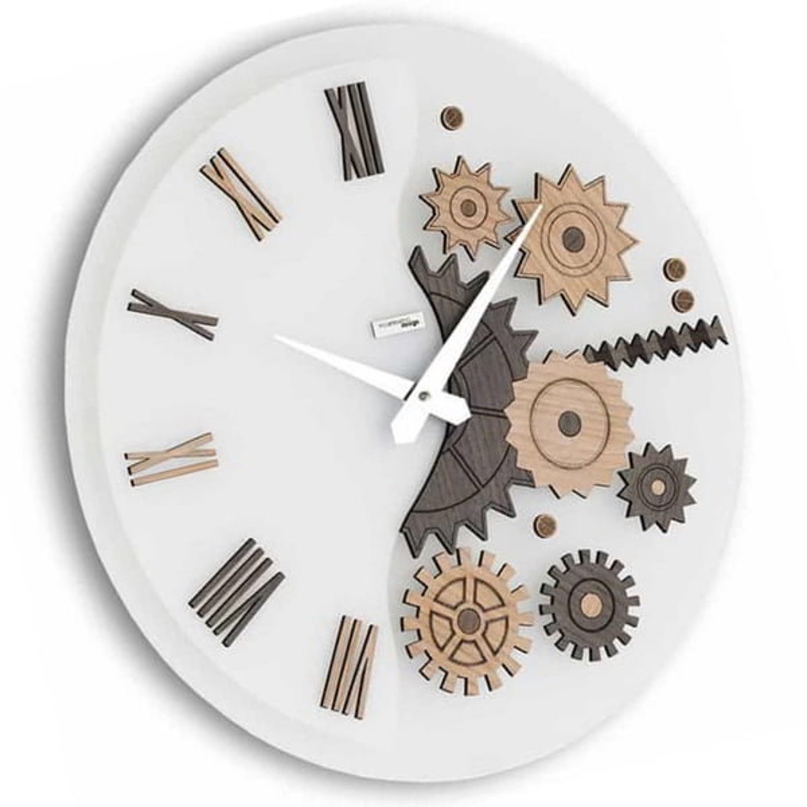 Gear Wall Clock DXF, Watch Models, Wall Decor Clocks, DXF Files for ...