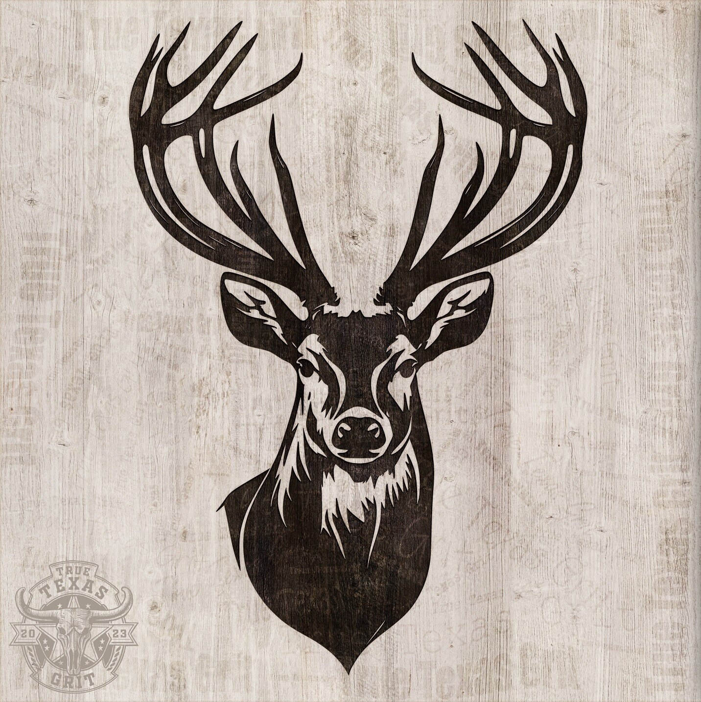 Deer Head SVG Deer Clipart Deer Vector Buck Head White Tailed - Etsy