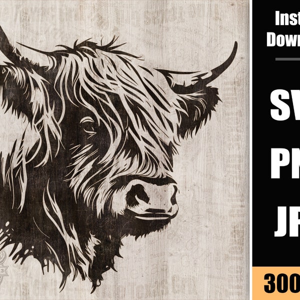Highland Cow Sayings Svg - Etsy