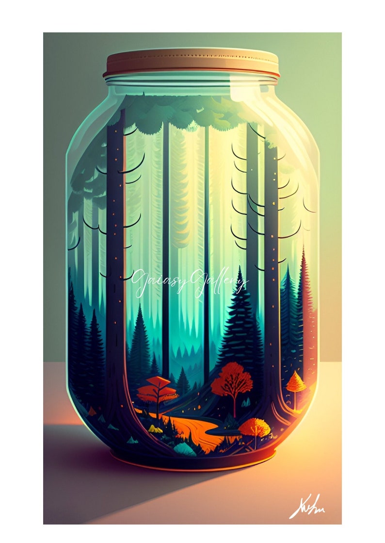 PNW in Autumn - Custom Wall Art - Etsy