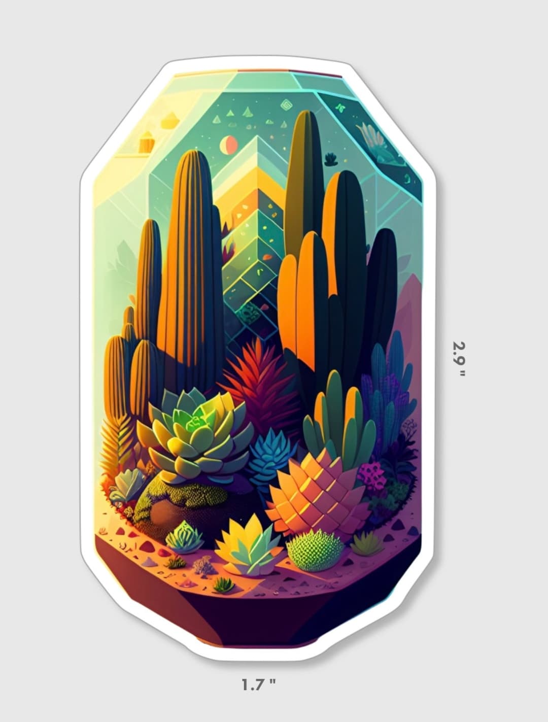 Terra Jar Sticker | Vinyl Waterproof Sticker - Etsy