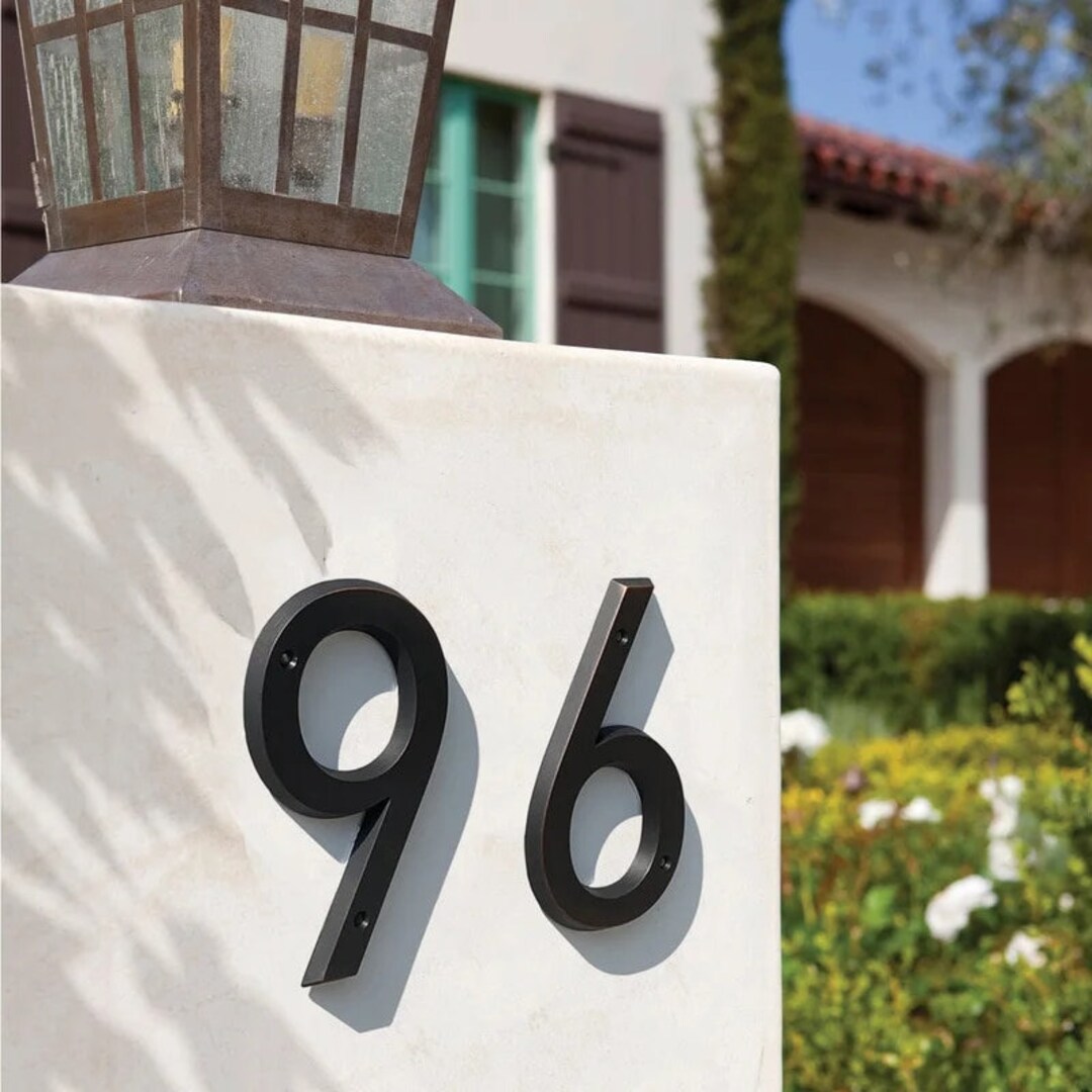 15cm Big 3D Modern House Number Door Home Address Numbers for - Etsy