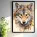 Spiritual Wolf Poster, Printable Wall Art, Mythology Wall Art ...
