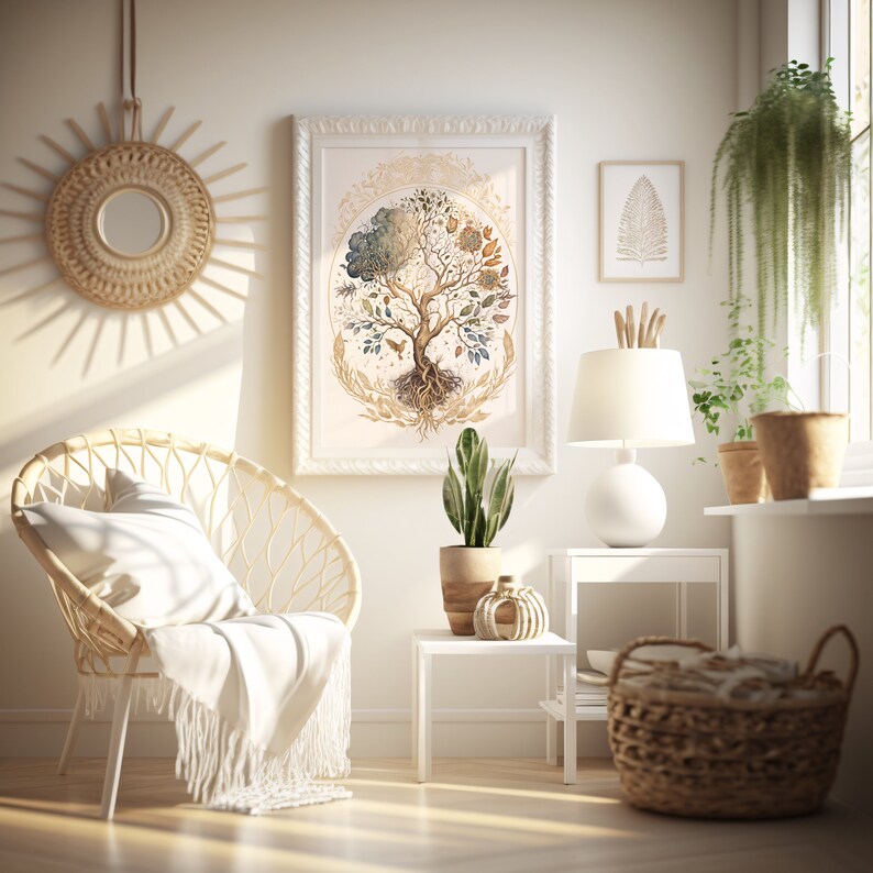 Digital Download Tree of Life Printable Poster Holy Tree - Etsy