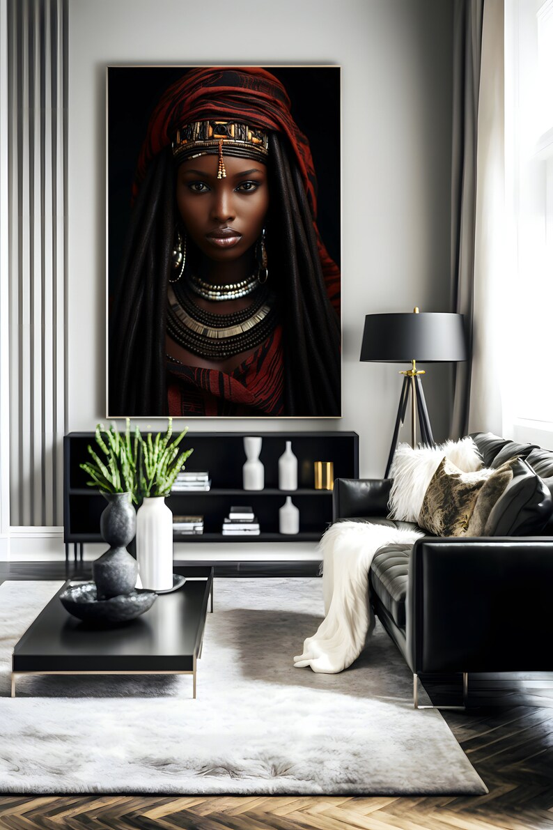 Indigenous Princess, Instant Download, Ethnic Tribe, Woman Portrait ...