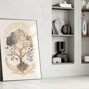 Digital Download, Tree of Life, Printable Poster, Holy Tree Symbol ...