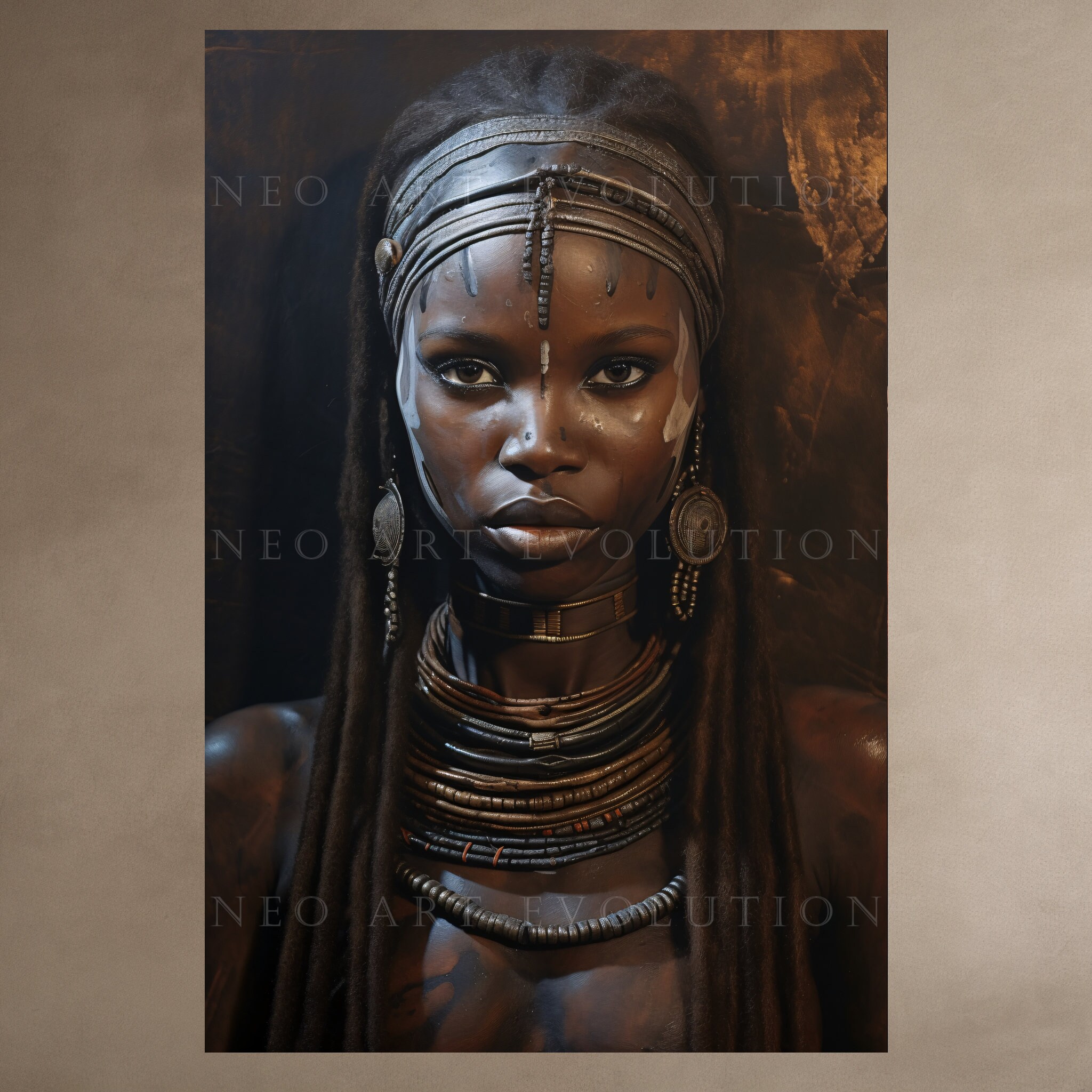 African Tribal Princess Instant Download Ethnic Tribes - Etsy