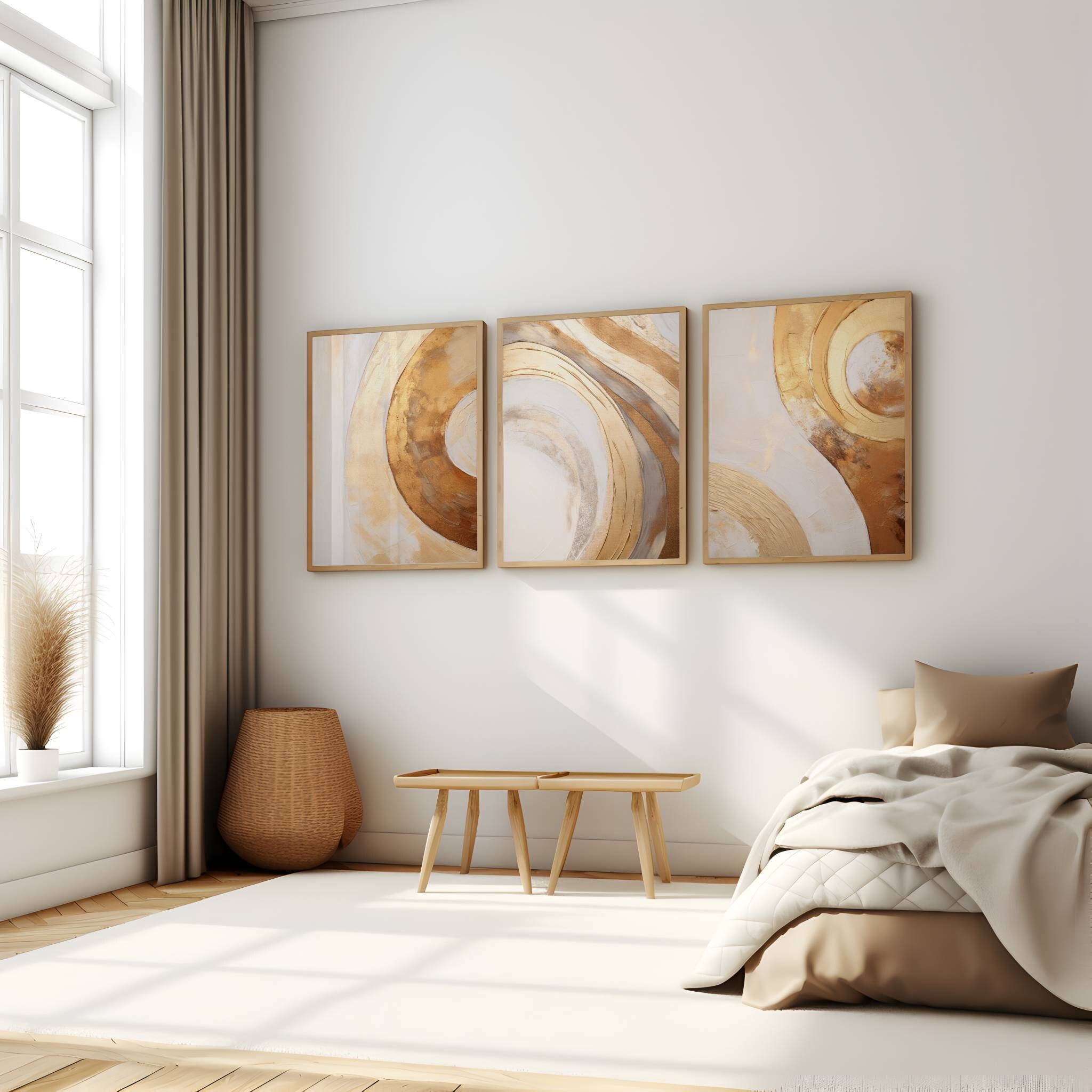 Abstract Art Set of 3 Printable Posters Digital Download - Etsy