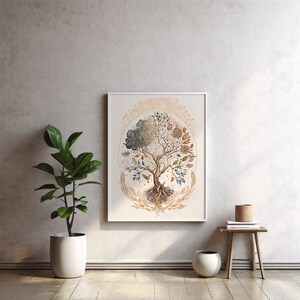 Digital Download Tree of Life Printable Poster Holy Tree - Etsy