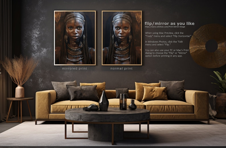 African Tribal Princess, Instant Download, Ethnic Tribes, Woman ...