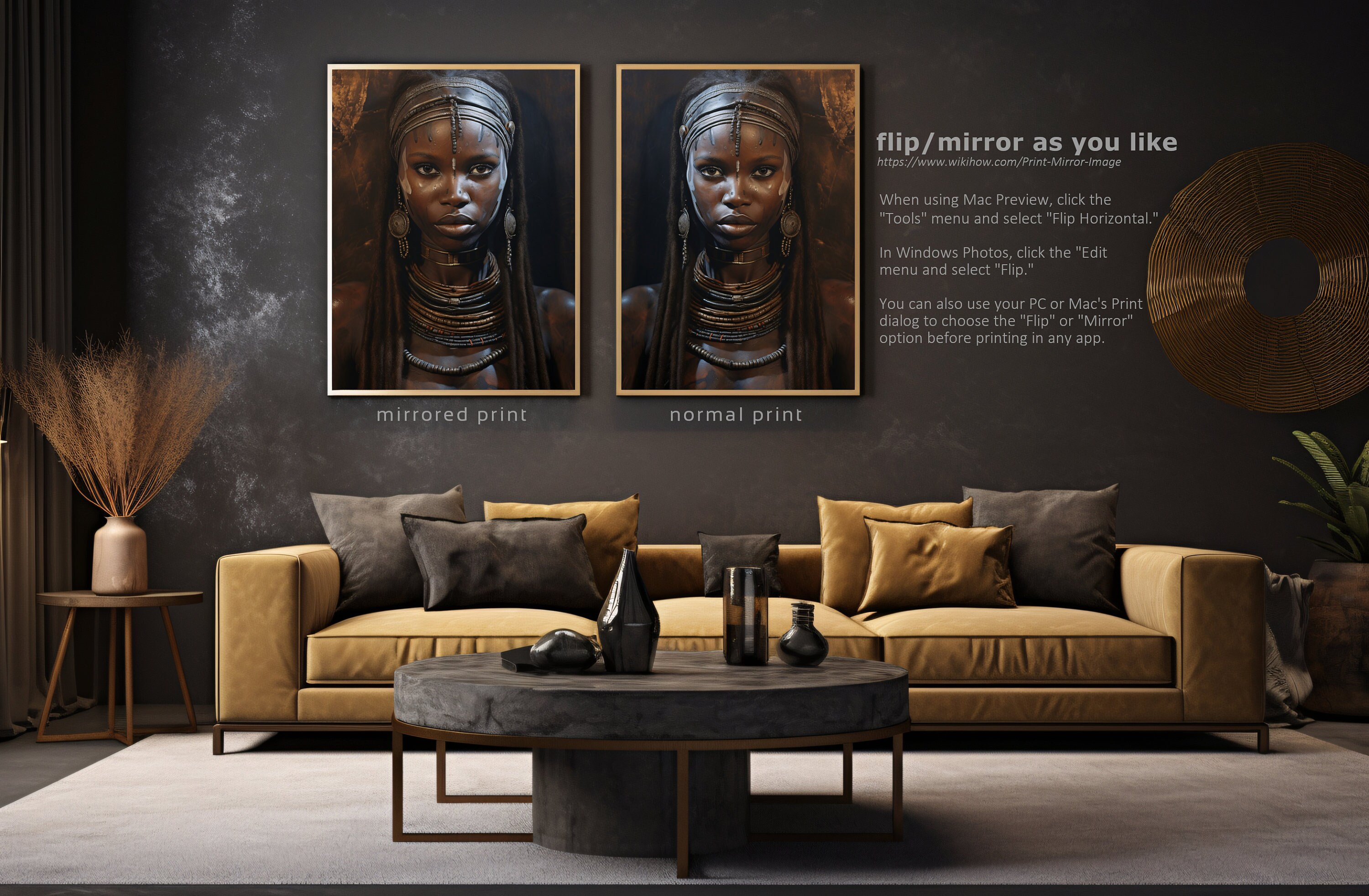 African Tribal Princess Instant Download Ethnic Tribes - Etsy