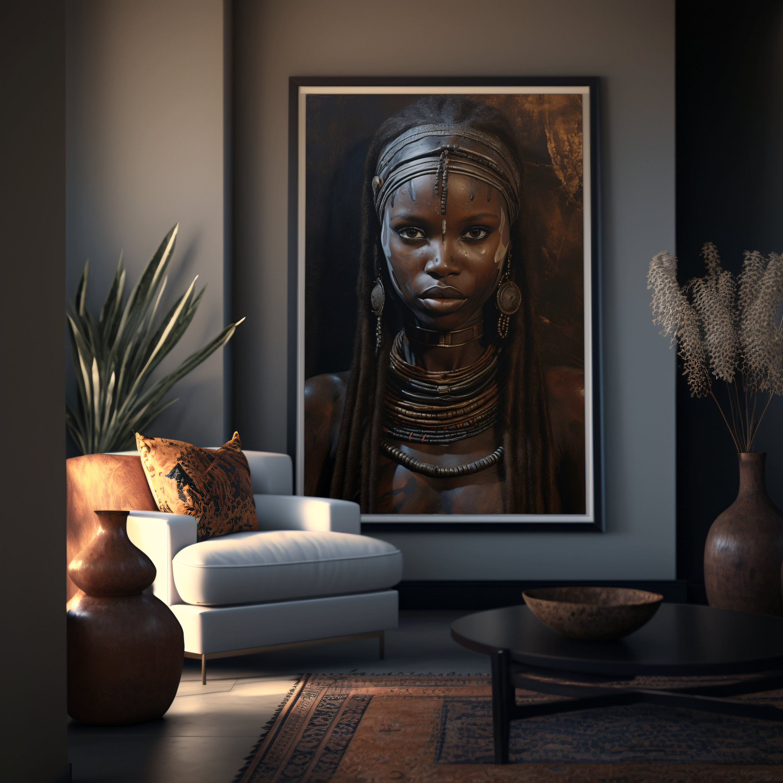 African Tribal Princess Instant Download Ethnic Tribes - Etsy