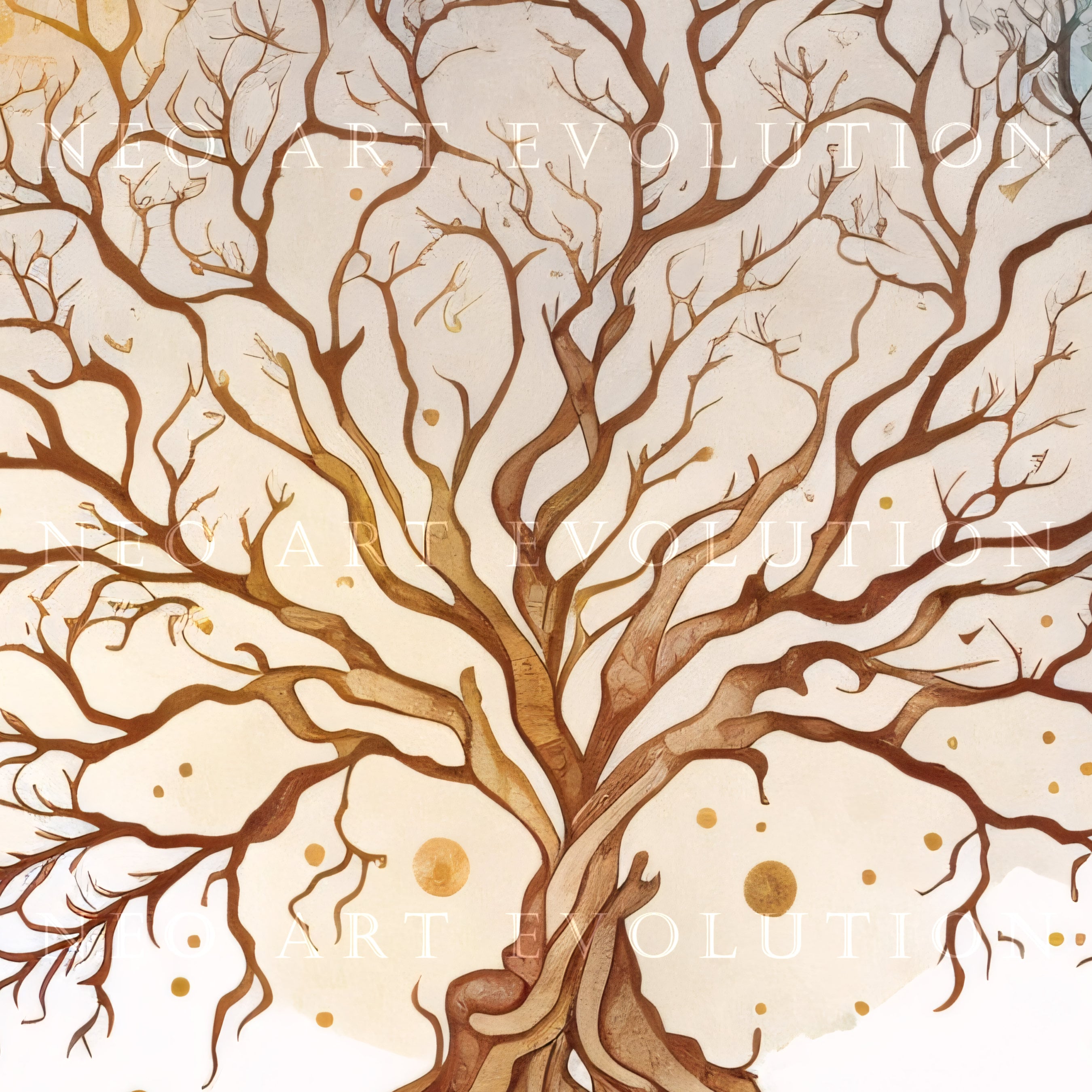 Tree of Life Art Prints Set, Download Bundle, Printable Wall Art ...